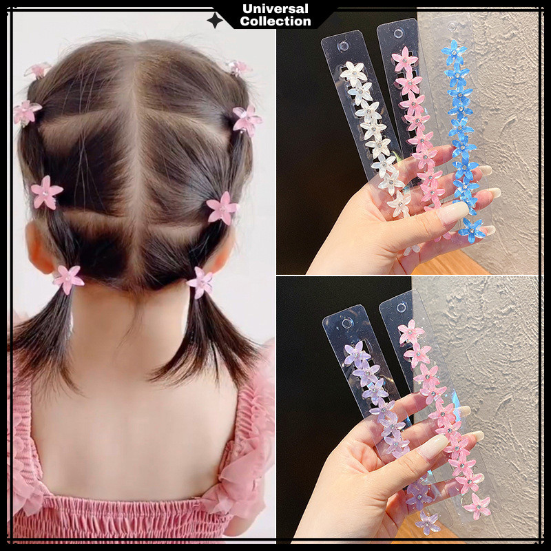 Jual 10PCS / SET JEPIT RAMBUT ANAK KOREA MODEL BUNGA SAKURA / JEPITAN ...