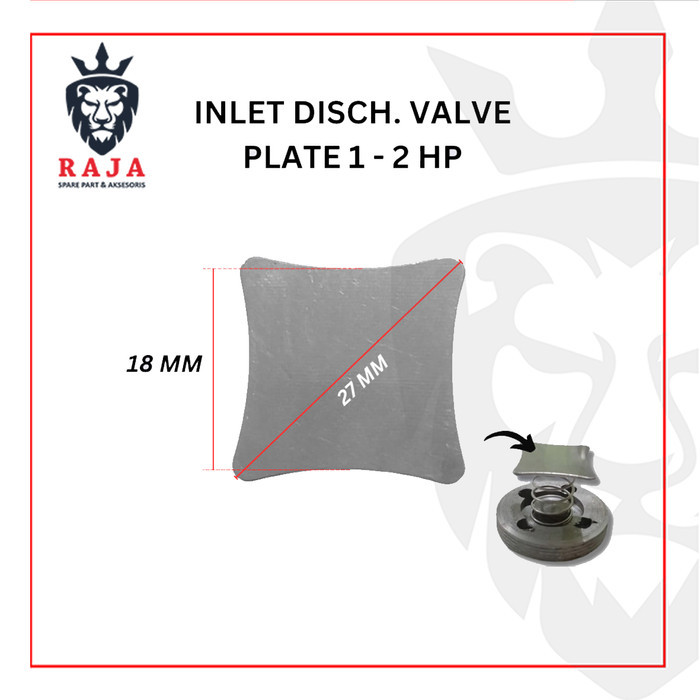 Jual Inlet Discharge Valve Plate 1 - 2 HP Plat Klep / Valve Plate ...