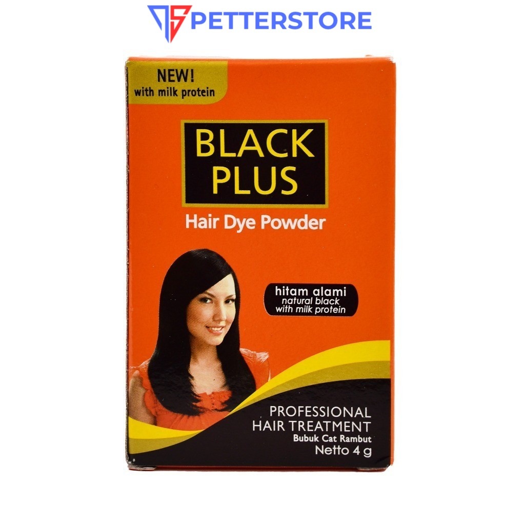 Jual BLACK PLUS HAIR DYE 4 GR | Shopee Indonesia