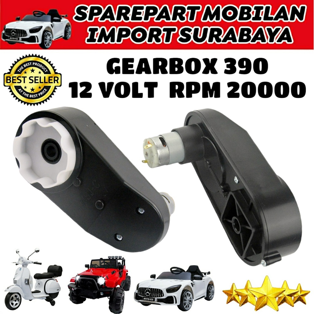 Jual TY74BM RS 390 GEARBOX GER BOX GEAR BOX GERBOK DINAMO MOBIL MAINAN ...