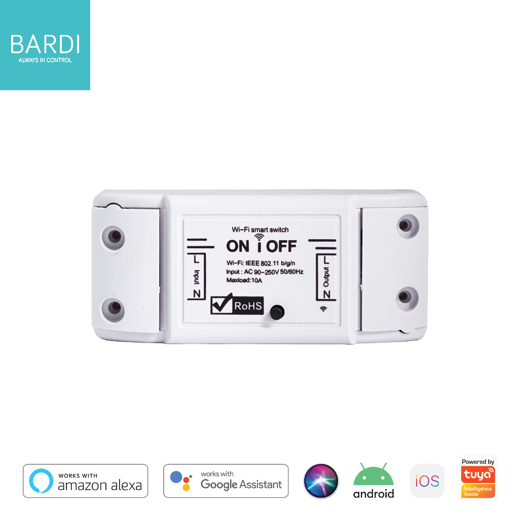 Jual BARDI Smart Breaker ON OFF Switch Wireless/ Saklar Listrik Auto ...
