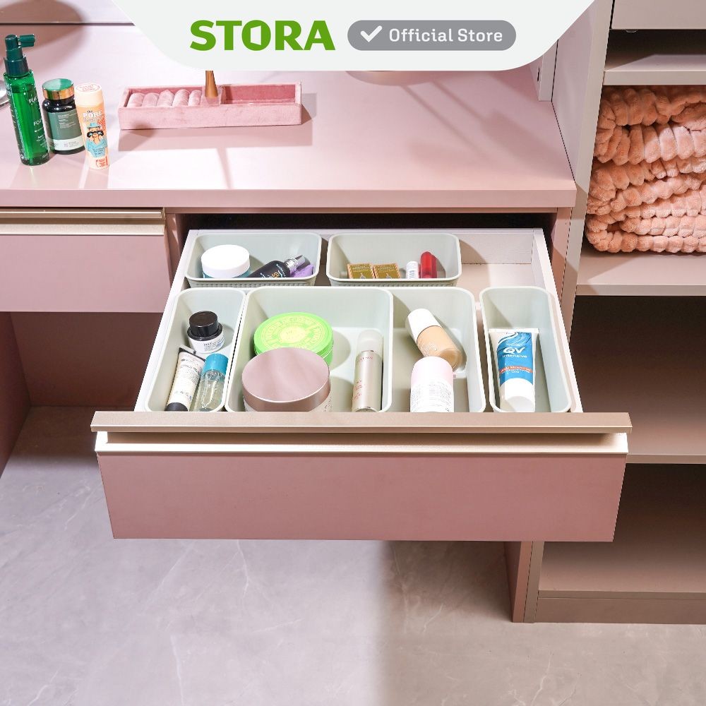 Jual Stora Set 6 Pcs Kotak Penyimpanan Organizer Serbaguna Tempat ...