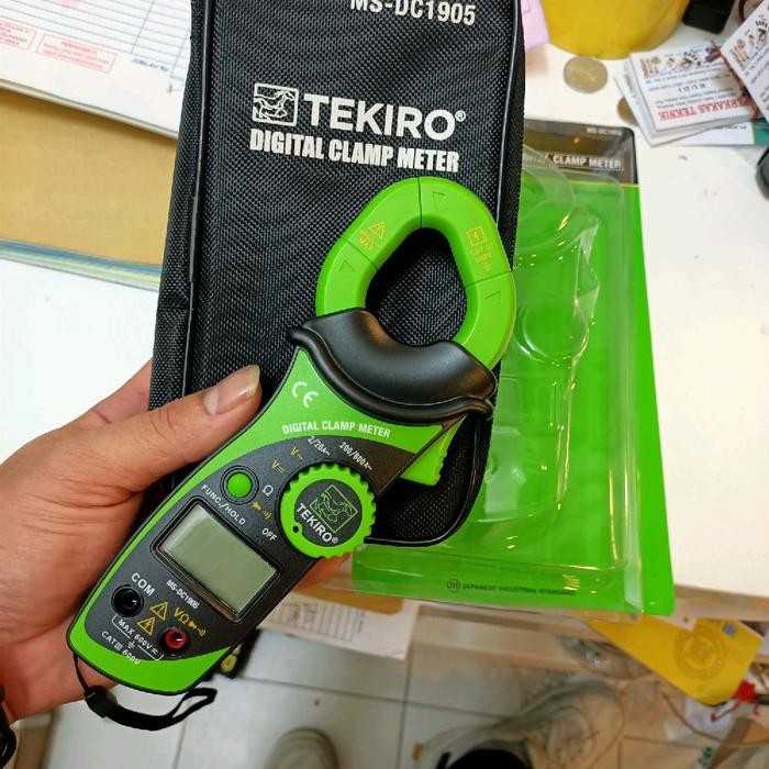 Jual tekiro digital clamp meter ms-dc1905 / tang amper tekiro dc 1905 ...