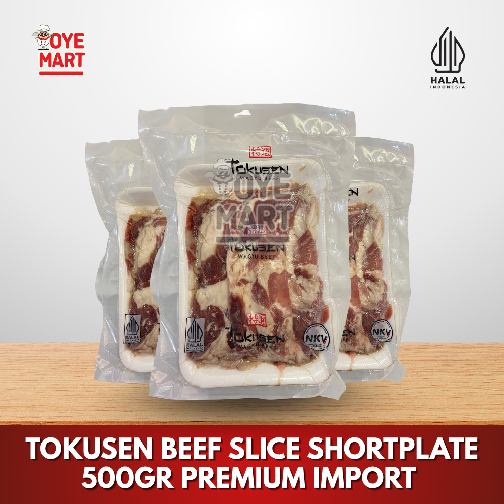 Jual TOKUSEN BEEF SLICE SHORTPLATE 500GR PREMIUM IMPORT / DAGING SLICE ...