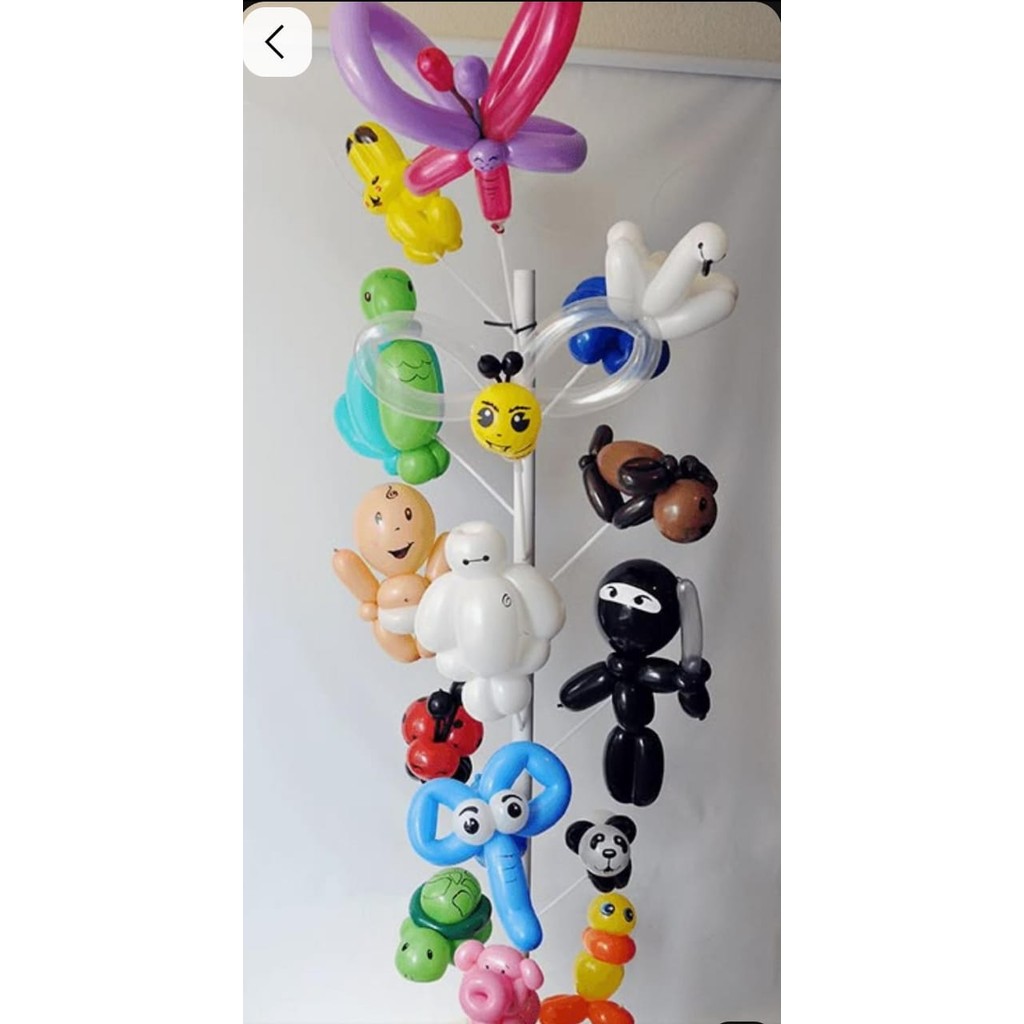 Jual Rak Pajangan Stik Balon Display Dudukan Tiang Stand Balon | Shopee ...