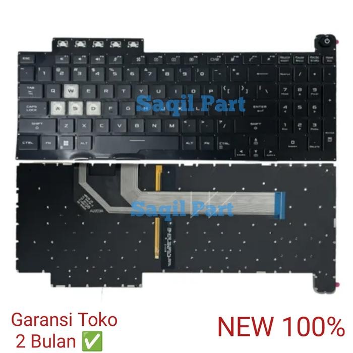 Jual Keyboard ASUS TUF Gaming F15 FX506 FA506 FA506Q FX506L FA506U US RGB | Shopee Indonesia