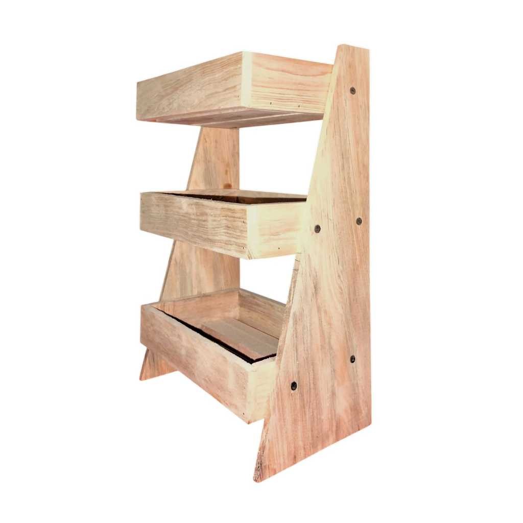 Jual Rak Bumbu Serbaguna | Rak Kayu 3 Tingkat Minimalis | Rak Tempat ...