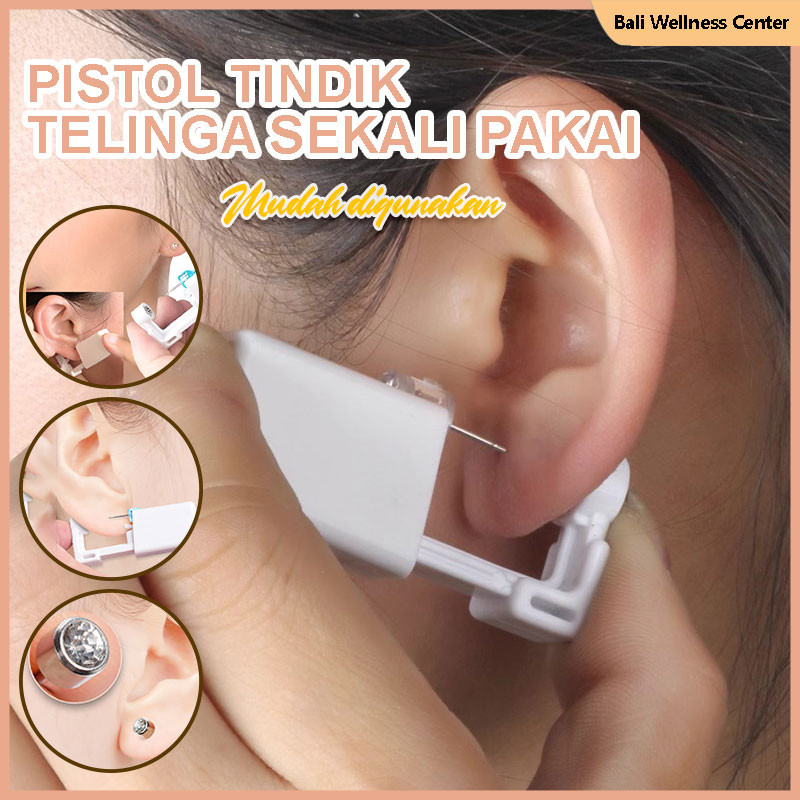 Jual Alat tindik telinga sekali pakai, alat tindik telinga steril ...