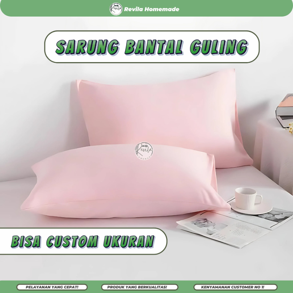 Jual SARUNG BANTAL DAN GULING POLOS 45x65cm - SARUNG BANTAL DAN GULING ...