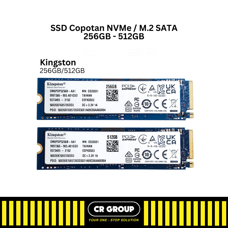 Jual [CRGROUP] Copotan SSD 128/256/512GB/1TB Branded Western Digital ...
