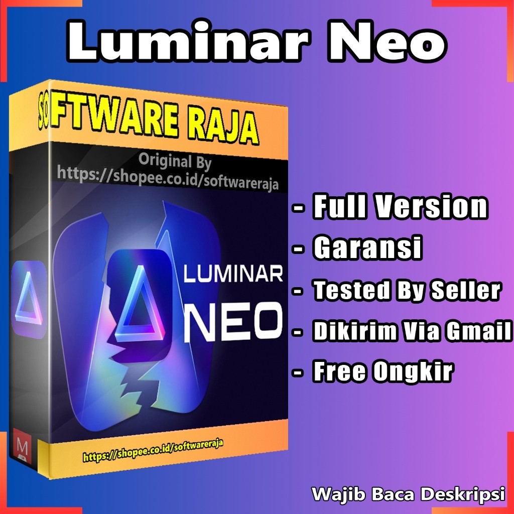 Jual Luminar Neo V1.15 Software Edit Photo / Foto Berbasis AI Lebih ...