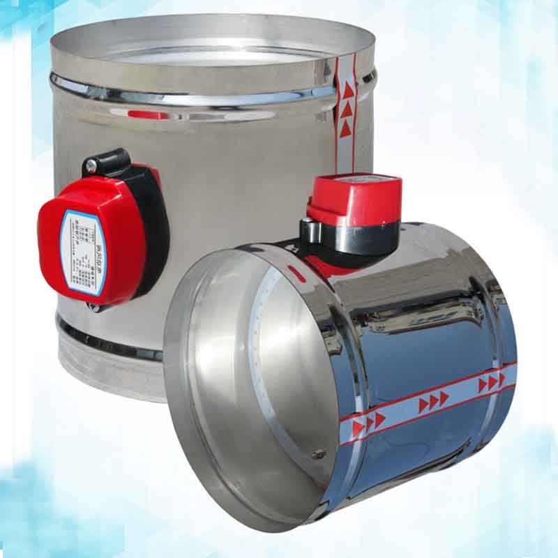 Jual 220V 24V 12V 1Nm Actuator Air Damper Valve Electric Air Duct ...