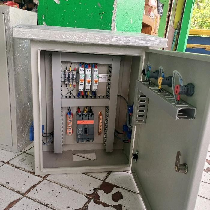 Jual Panel Distribusi Kerja 3phass 50A Box 40x50 Outdoor new murah ...