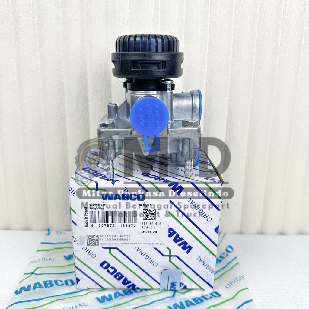 Jual Relay Valve Angin 4 Jalur Hino Lohan 500 S4750-EWE010 WABCO ...