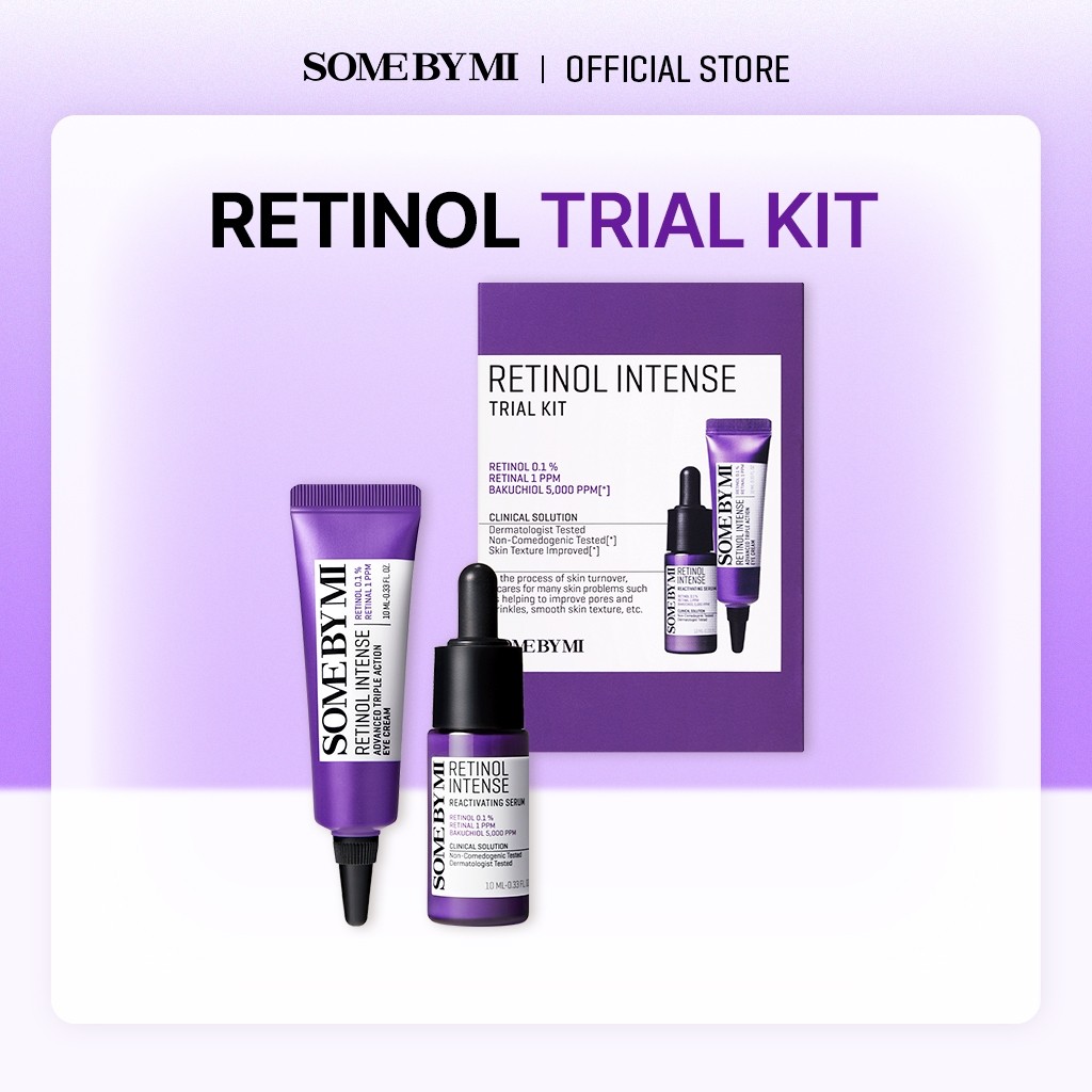 Jual SOME BY MI Retinol Intense Trial Kit(Retinol Eyecream 10ml ...