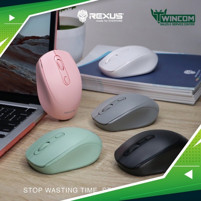 Jual MOUSE WIRELESS REXUS Q-35 GEN 2 SILENT CLICK (WIRELESS & BLUETOOTH ...