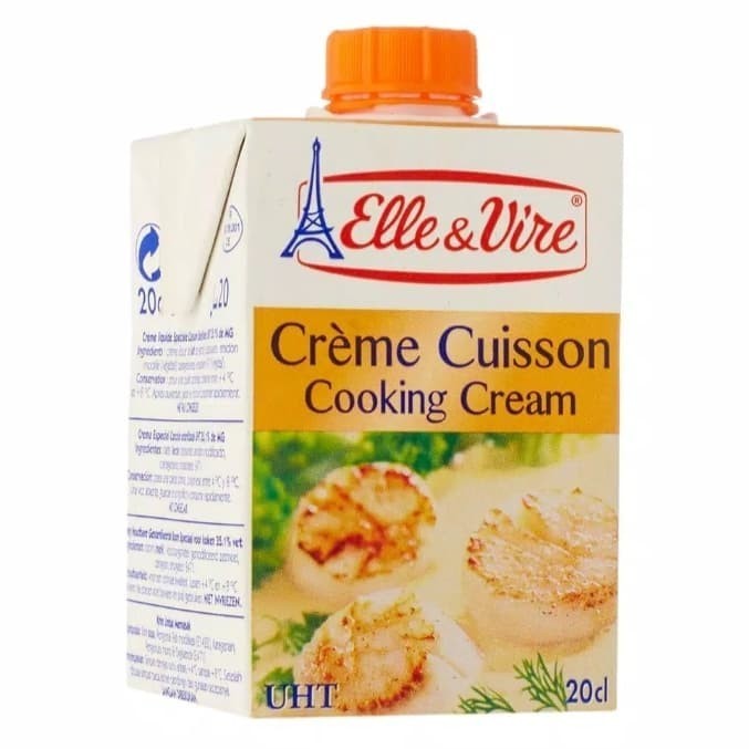 Jual Cooking Cream Elle & Vire 200ml krim masak | Shopee Indonesia