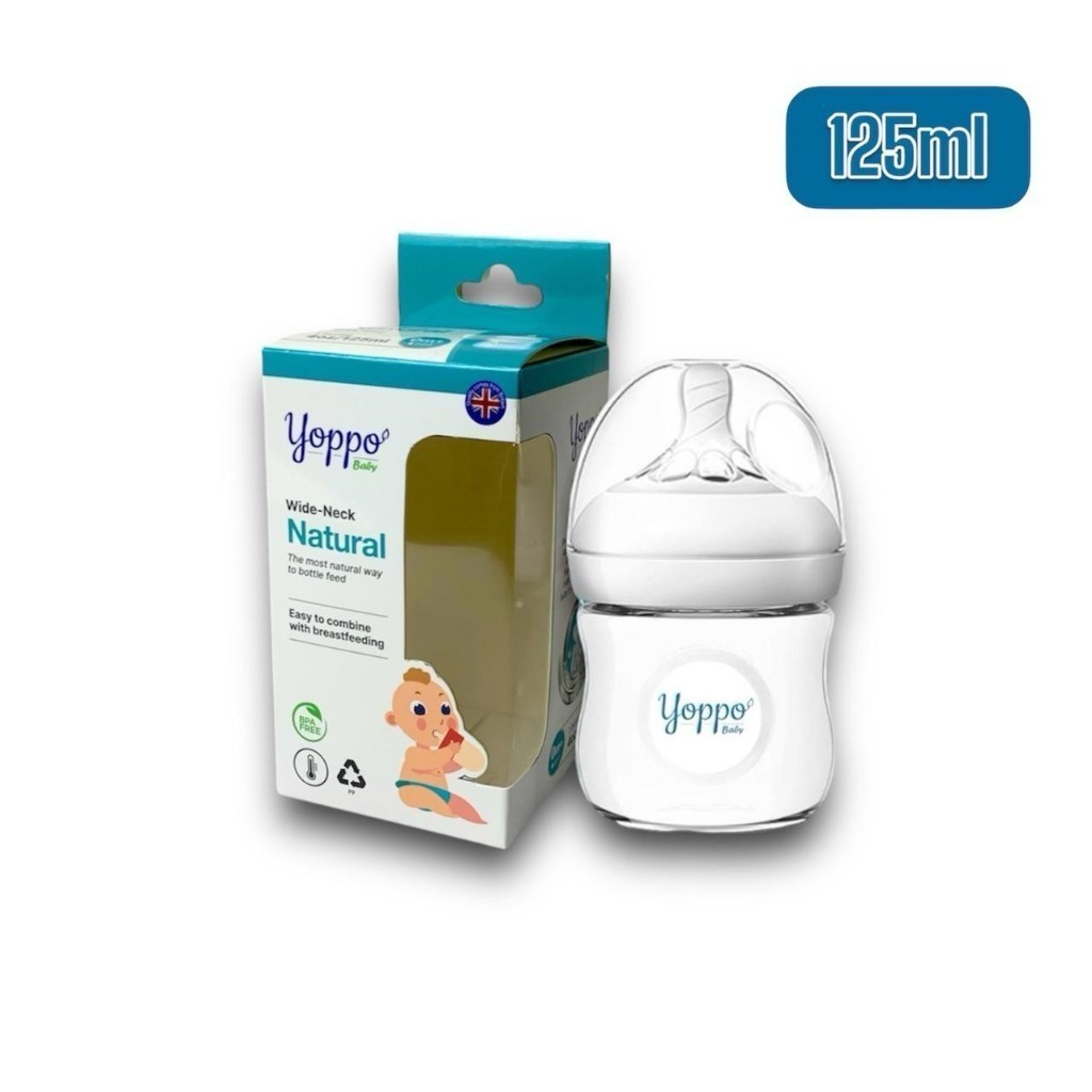 Jual Botol Susu Dot Bayi / Wide Neck Baby Bottle 125ml | Shopee Indonesia