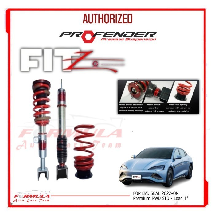 Jual Shockbreaker Suspensi COILOVER PROFENDER FITZ SERIES BYD SEAL PREMIUM AWD / Original ...