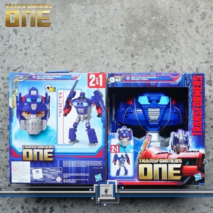 Jual Transformers One 2in1 Optimus Prime Orion Pax Mask Action Figure ...
