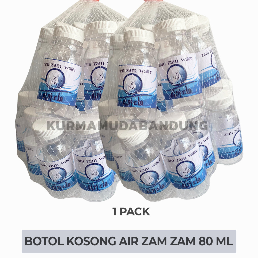 Jual Botol Kosong Air Zamzam 50 ML / 80 ML Botol Air Zam-zam Kosong ...