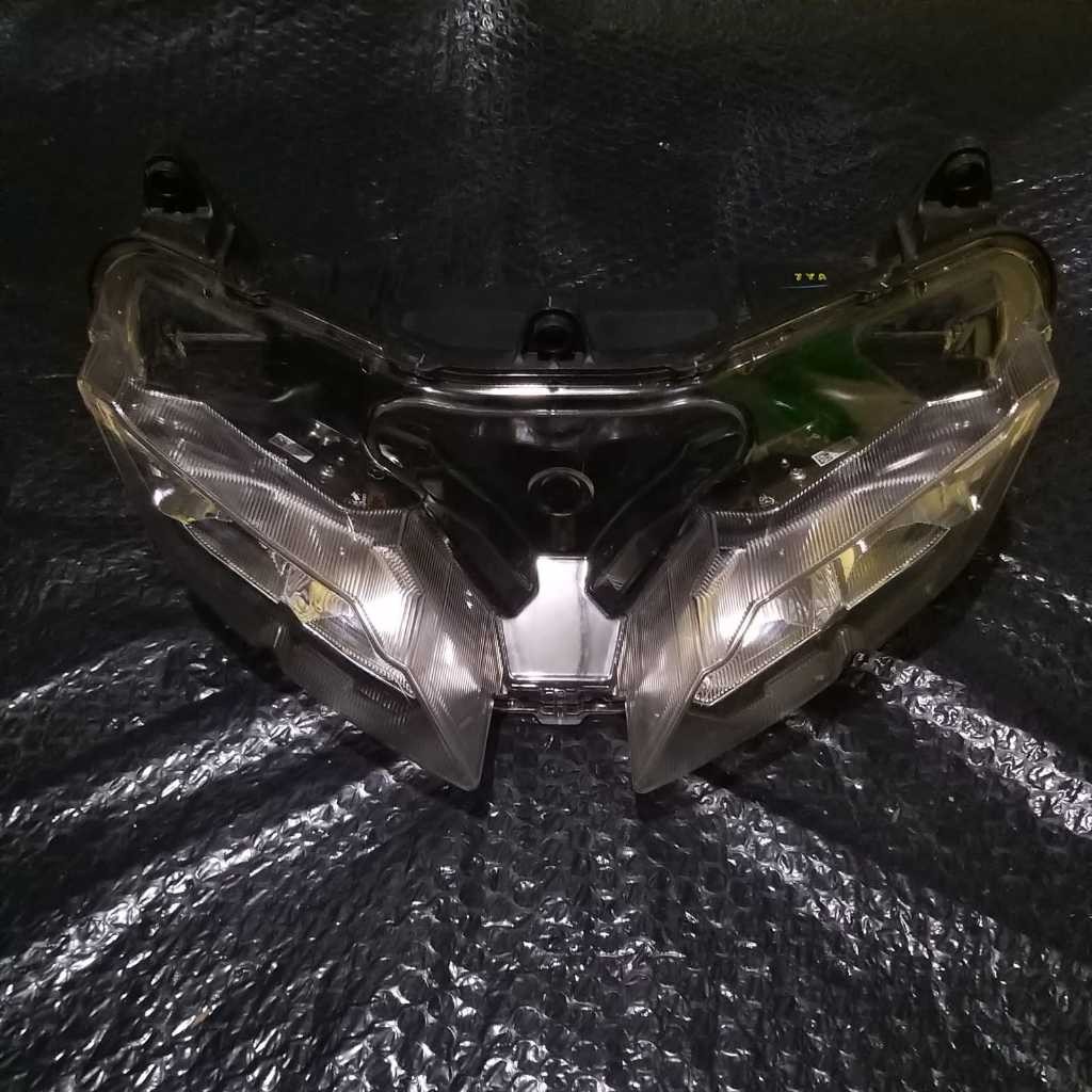Jual reflektor lampu depan headlamp yamaha r15 R15 BK6 original FP-05 ...