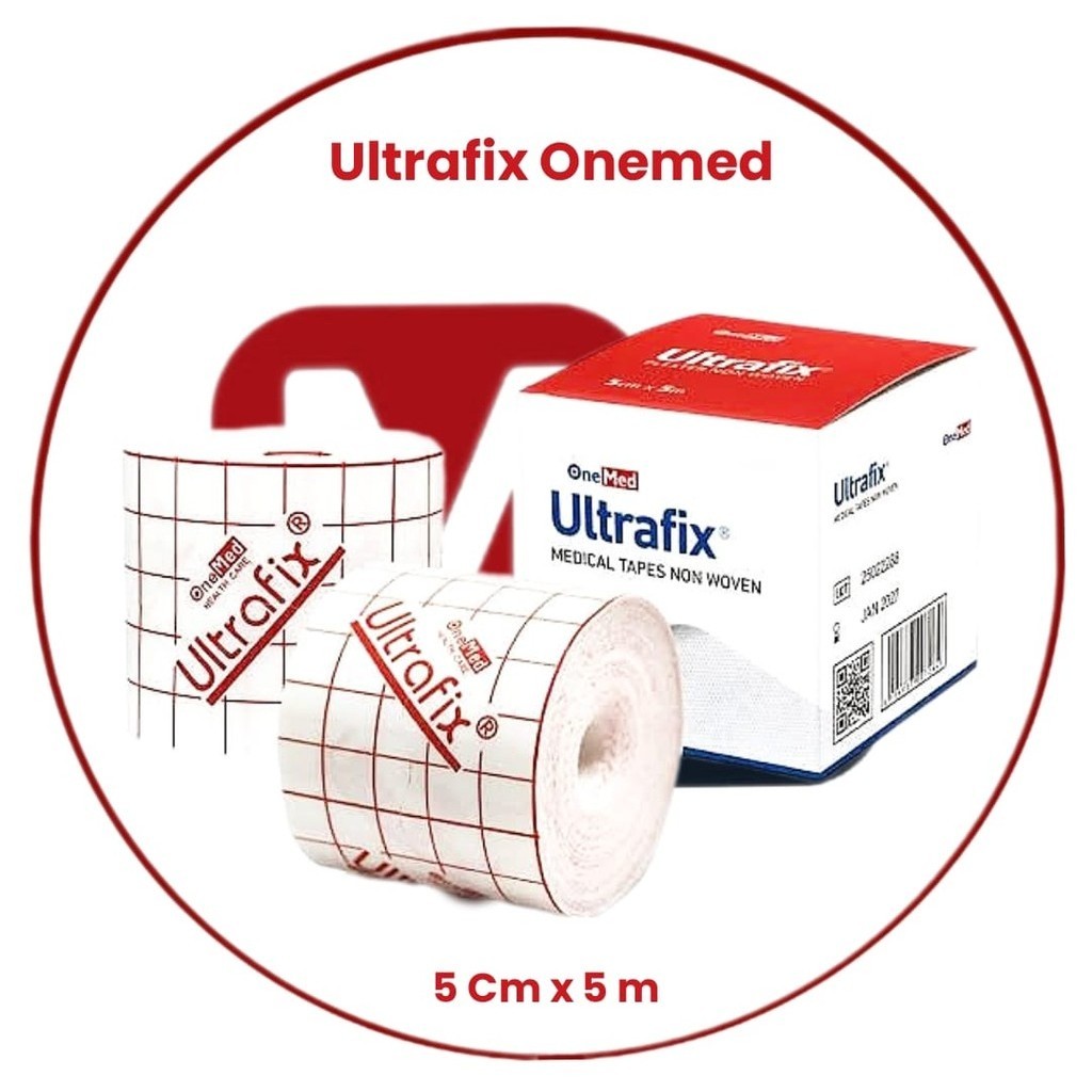 Jual Ultrafix OneMed 5cm x 5m Plester Luka / Roll | Shopee Indonesia