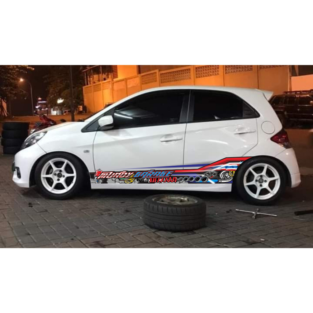 Jual STICKER MOBIL STICKER DECAL JAZZ, BRIO, AGYA, YARIS FREE REQUEST ...