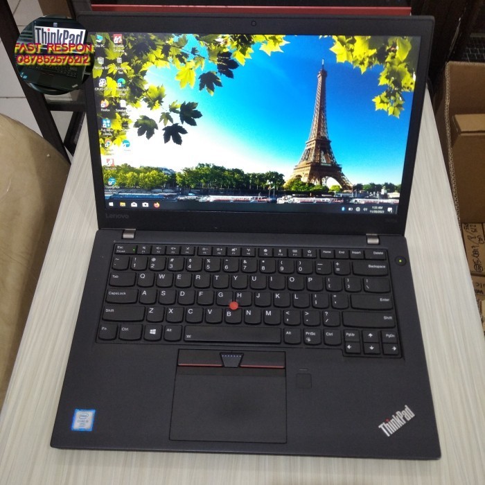 Jual laptop Lenovo T470s ram 16GB ssd 256 CORE i5 Gen7 | Shopee Indonesia