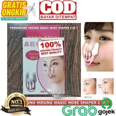 Jual Alat Pemancung Hidung Permanen Asli Original Magic Nose Shaper 2 ...