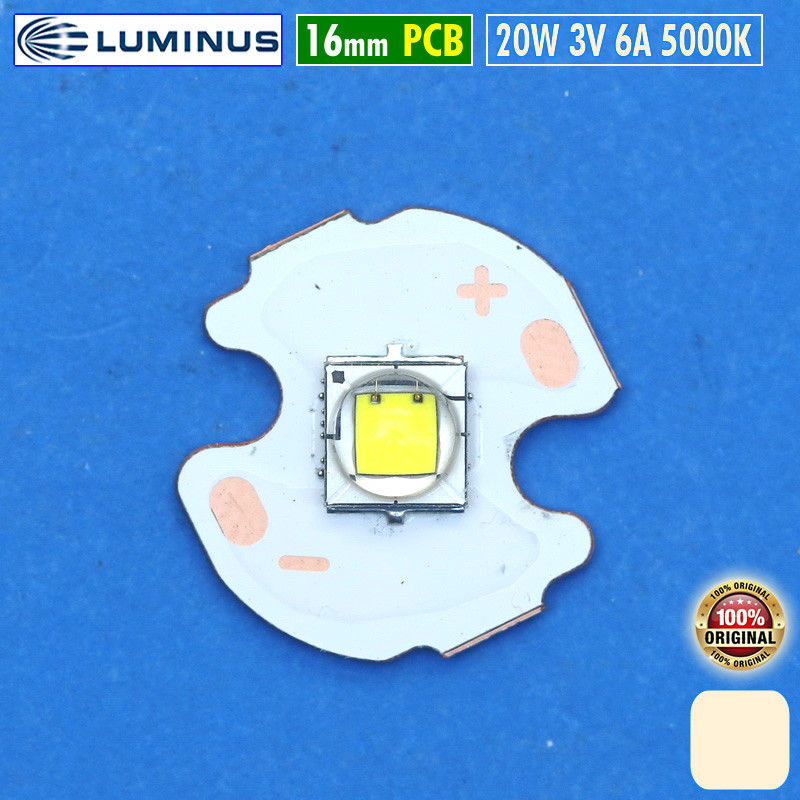 Jual Luminus 20W 16mm SST-40 5000K DayLight SST40 Mata LED Senter ...