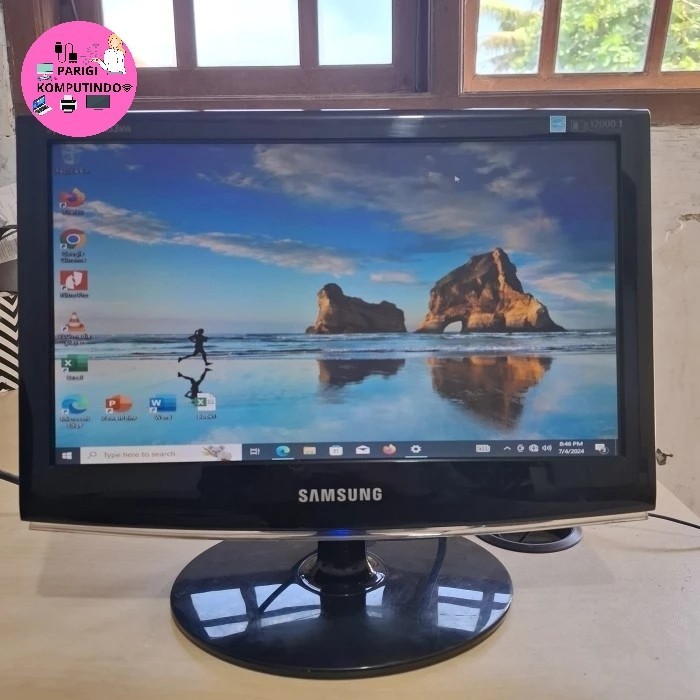 Jual Layar monitor samsung Lcd 16 inch 633NW | Shopee Indonesia