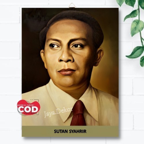 Jual Bingkai Foto Poster Sultan Syahrir Pahlawan Indonesia - 20x30 cm ...