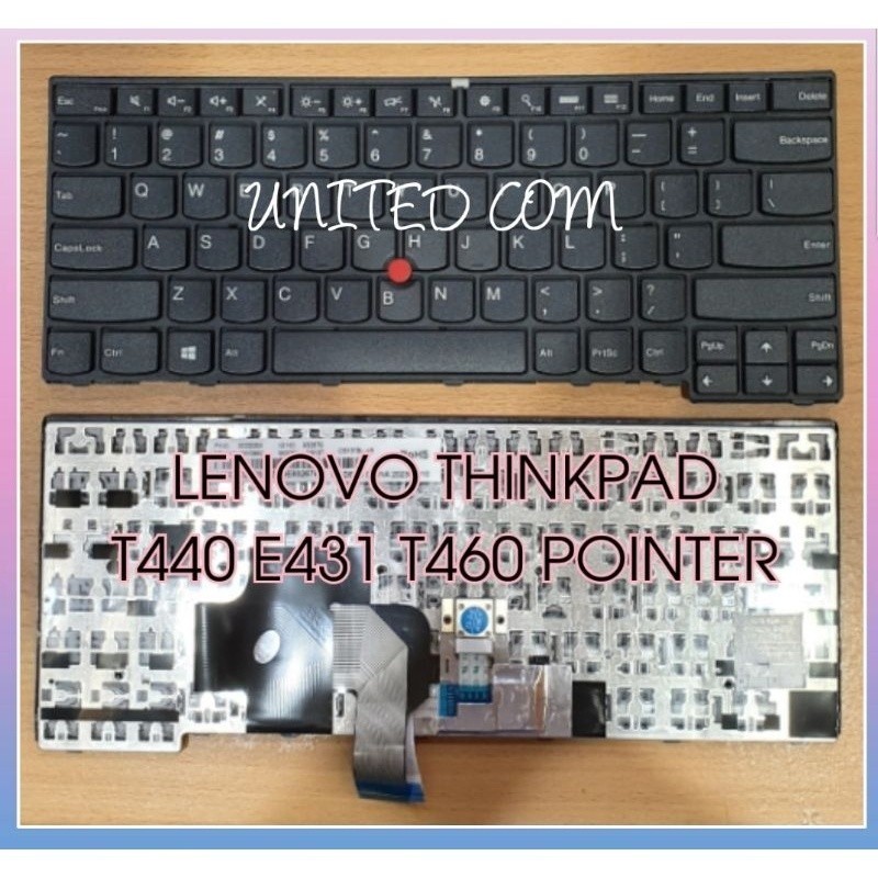 Jual keyboard lenovo thinkpad t440 t460 e431 e440 l440 t431 pointer ...