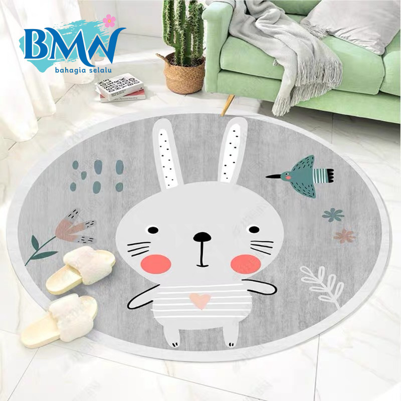 Jual Karpet bulat Karpet kamar tidur Karpet ruang tamu Alas lantai Doa ...