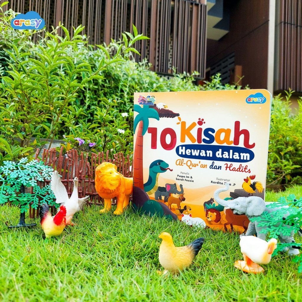 Jual Boardbook 10 Kisah hewan dalam Al Quran dan Hadits (Story Book ...