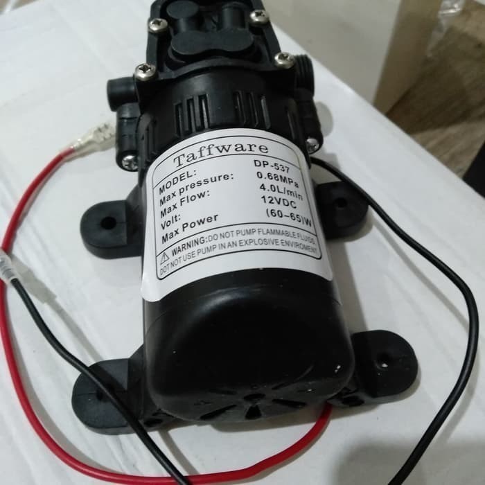 Jual pompa air DC 12V tekanan tinggi/cuci mobil/diaphragma/booster ...