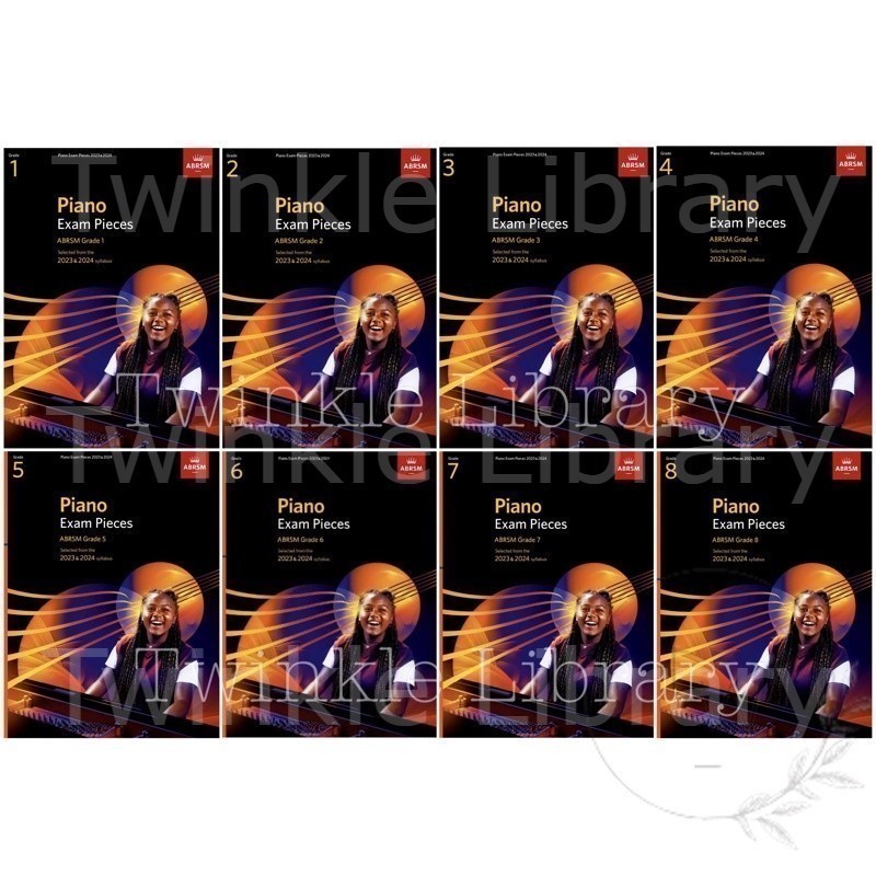Jual [2023 & 2024] ABRSM Piano Exam Pieces 2023 & 2024 syllabus - Grade In 1 2 3 4 5 6 7 8 ...