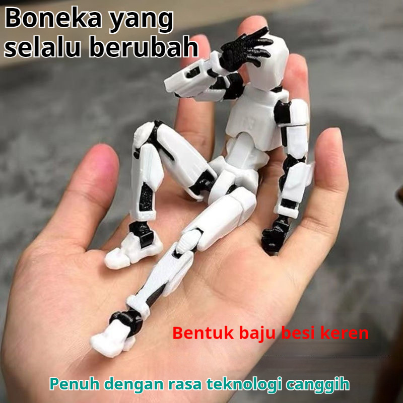 Jual Boneka Magnetik /Dekompresi Bergerak 13 Action Figure 3D Manekin ...