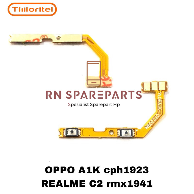 Jual FLEXIBLE VOLUME OPPO A1K CPH1923 / FLEXIBLE VOLUME REALME C2 ...