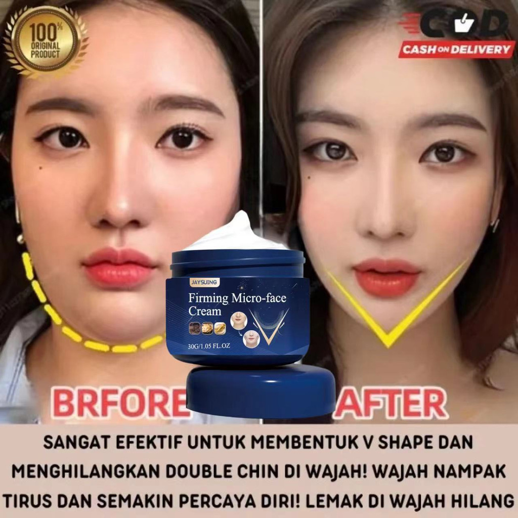 Jual Jaysuing Face Lift Cream Membentuk V Shape Pria dan Wanita Krim ...