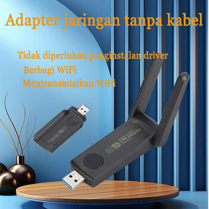Jual Kartu Jaringan Nirkabel 1800Mbps, Tidak Perlu Instalasi Driver ...