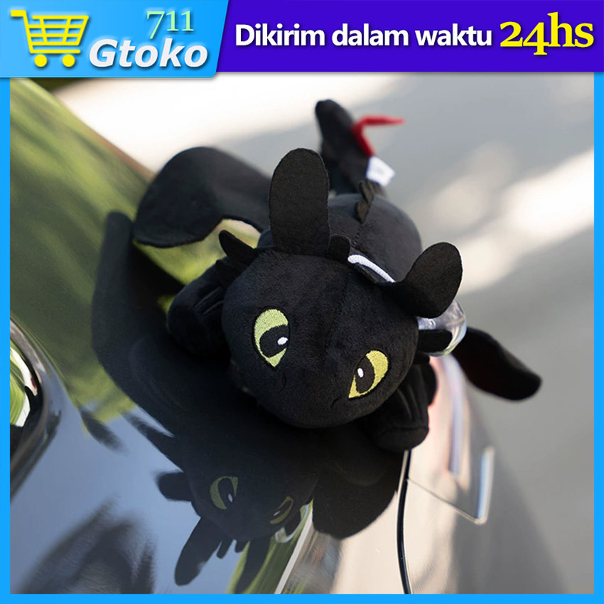 Jual Boneka Toothless Dragon Dekorasi Atap Mobil Motor Helm Aksesoris ...
