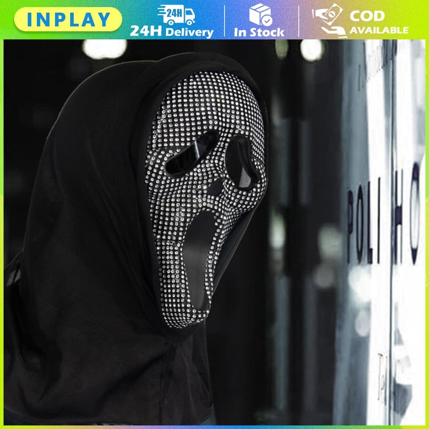 Jual Topeng Horor Halloween / Scream Mask / Kostum Hantu dan Aksesoris ...