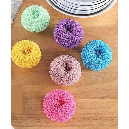 Jual Sponge Nano Fiber Cleaning Ball Anti Baret/Tapas/Spons/Sabut ...