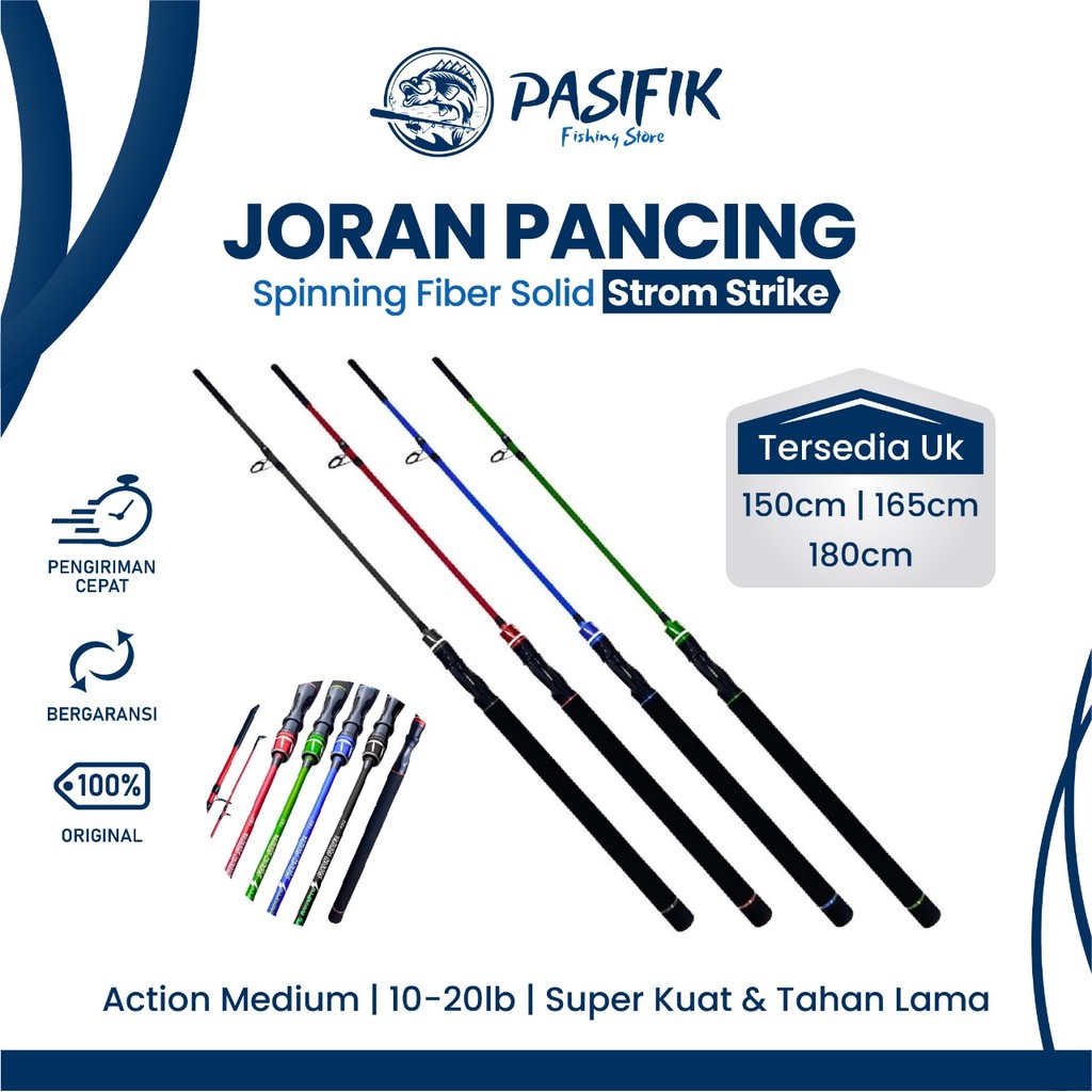Jual Pusat Alat Pancing - Joran Pancing Strom Strike Spinning Rod ...
