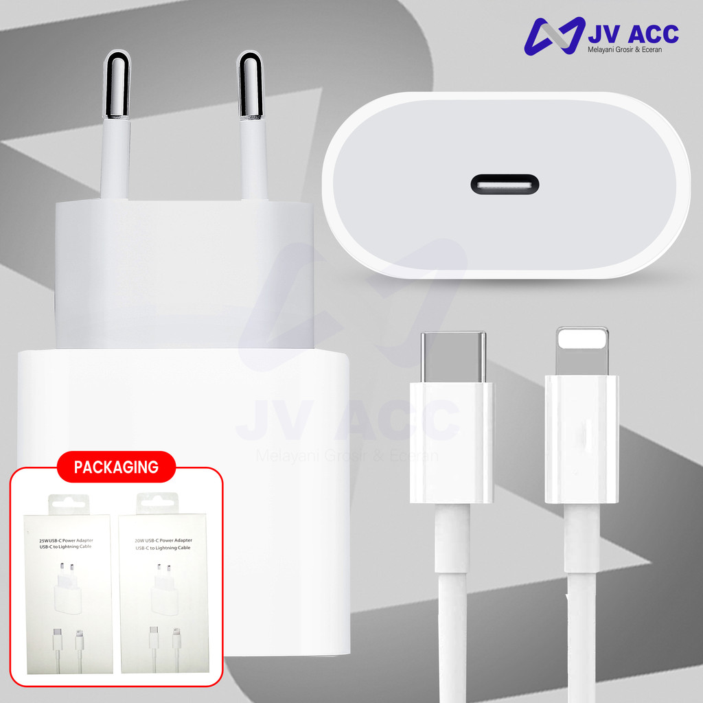 Jual CHARGER CASAN 20W/25W USB C TO 8 PIN FAST CHARGING FOR IPHONE 11 ...