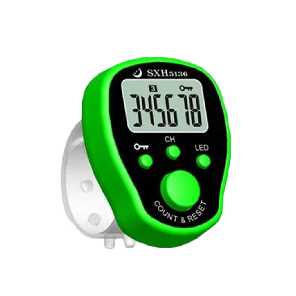 Jual Stitch Marker Row Counter with LED Light LCD Electronic Digital ...