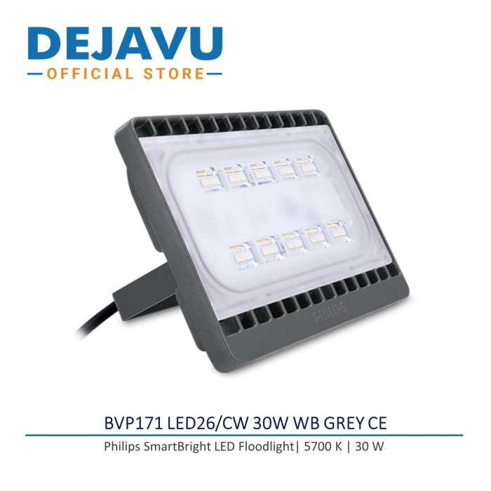Jual Lampu Sorot Philips BVP171 LED26/CW 30W WB GREY CE - WW NW | Shopee Indonesia