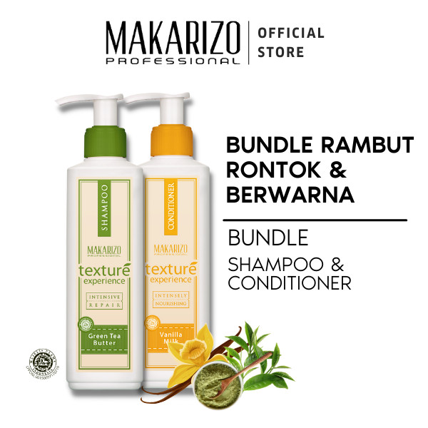 Jual Makarizo Professional - Paket Shampoo dan Conditioner Untuk Rambut ...